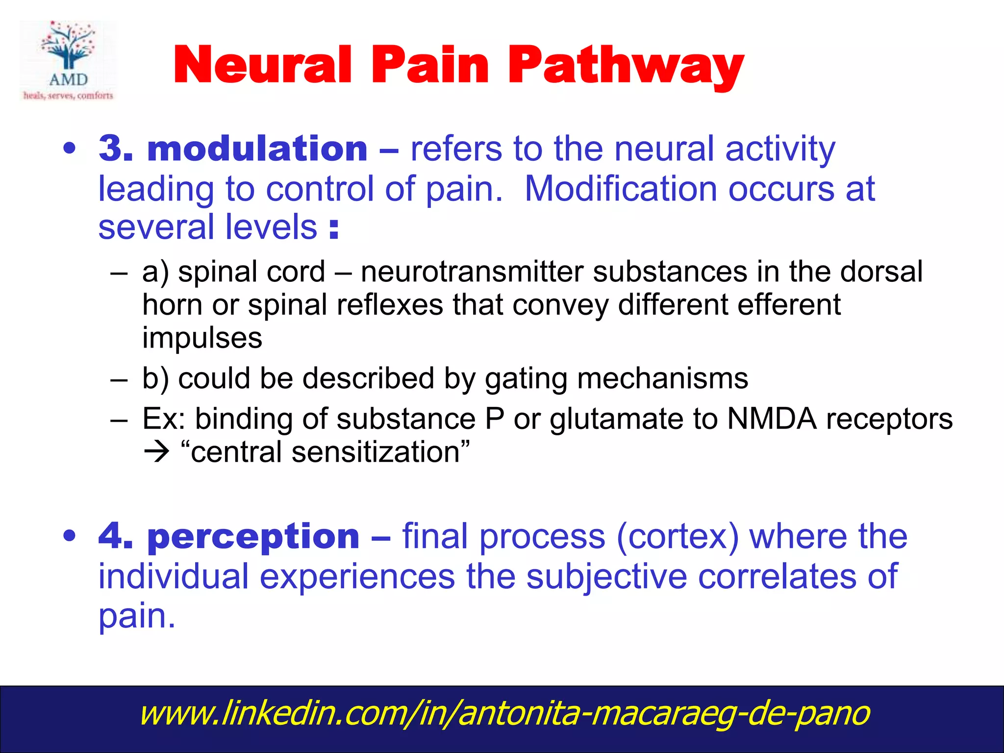 Basics of Pain Physiology | PPT