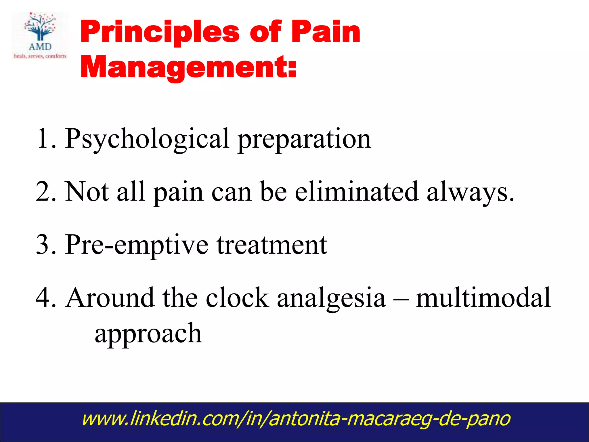 Basics of Pain Physiology | PPT