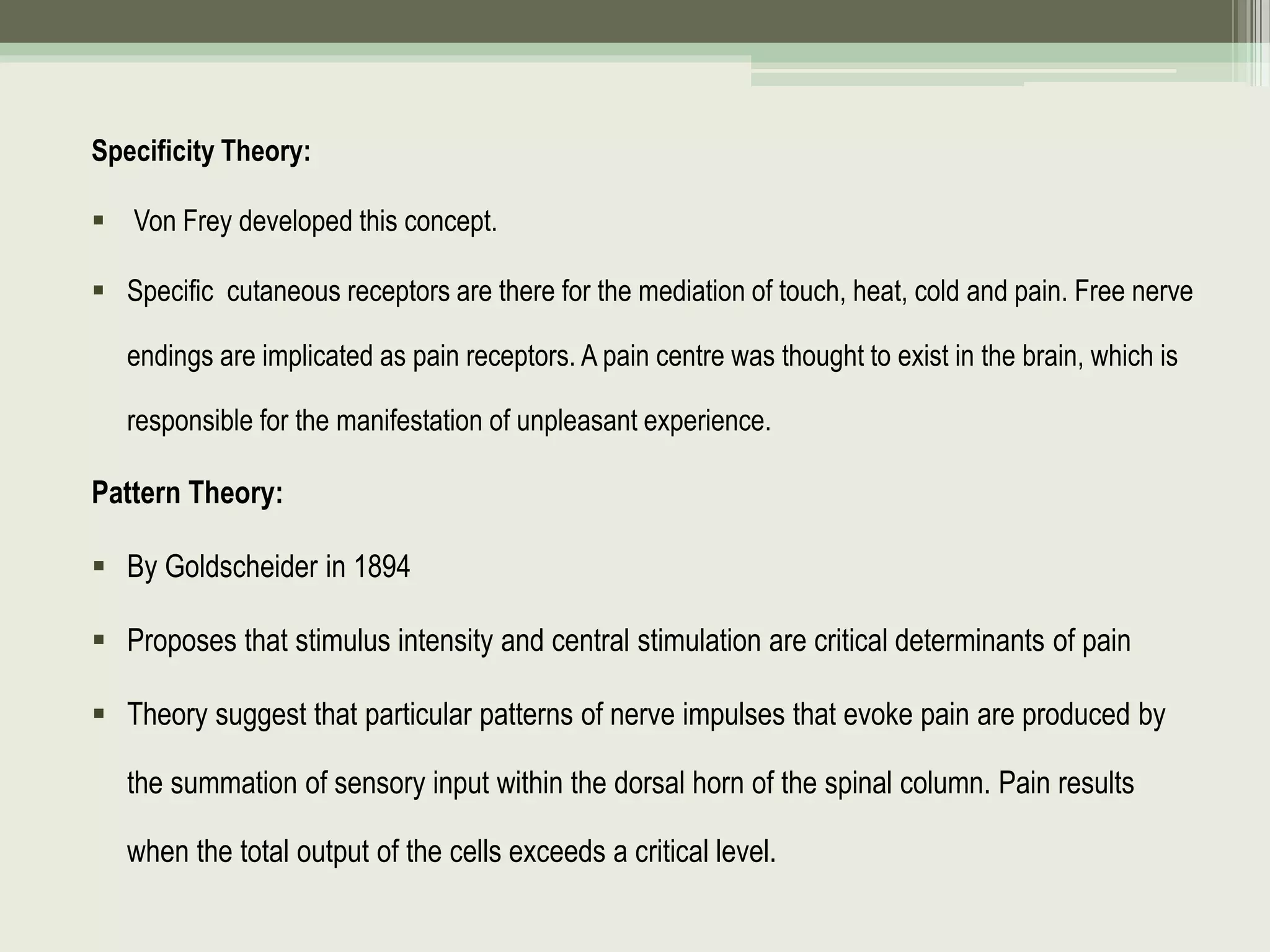 Pain control in restorative procedure | PPTX