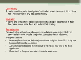Pain control in restorative procedure | PPTX | Dental Health | Diseases ...