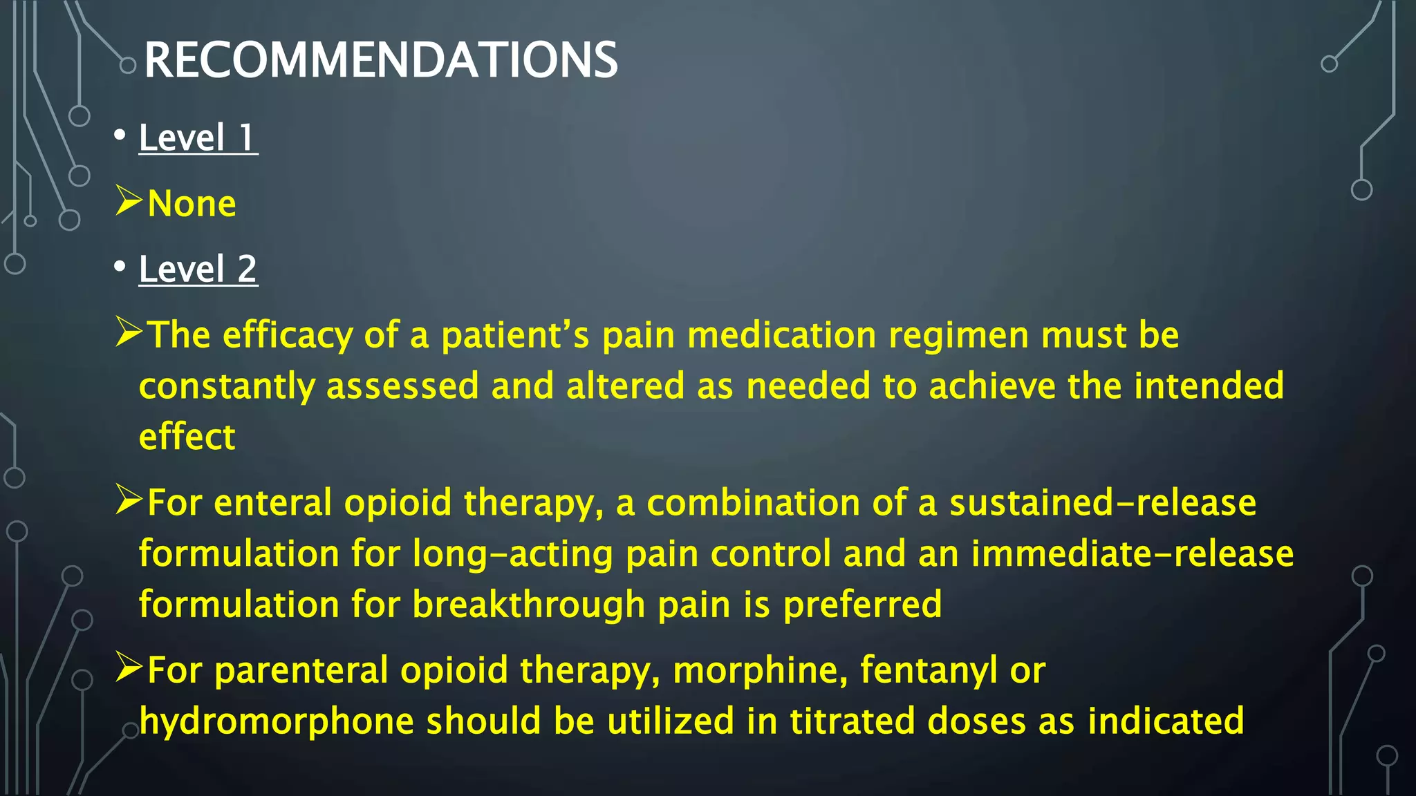 Pain control in surgical patients | PPTX