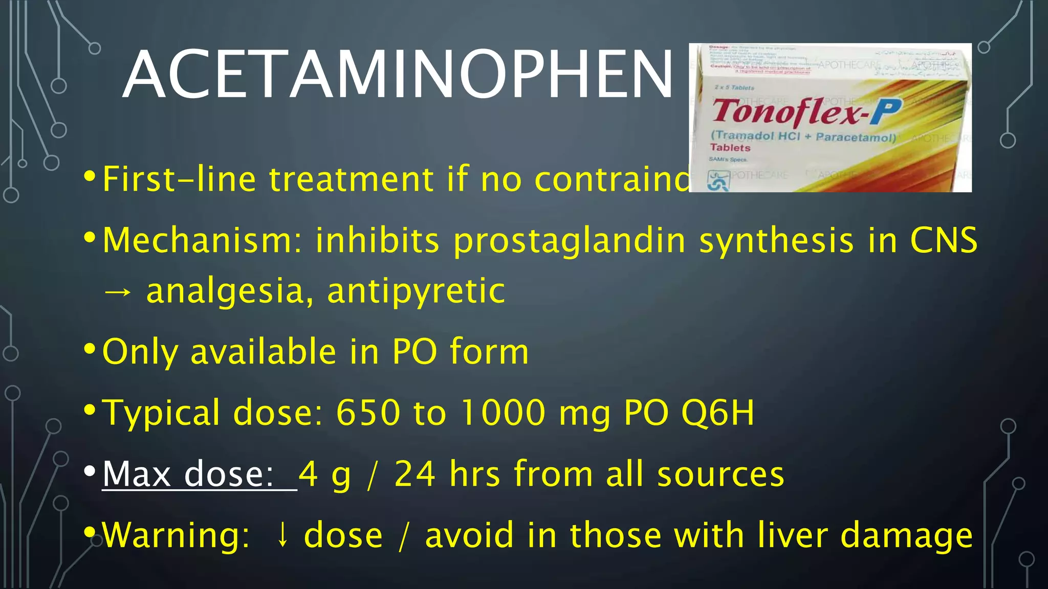 Pain control in surgical patients | PPTX