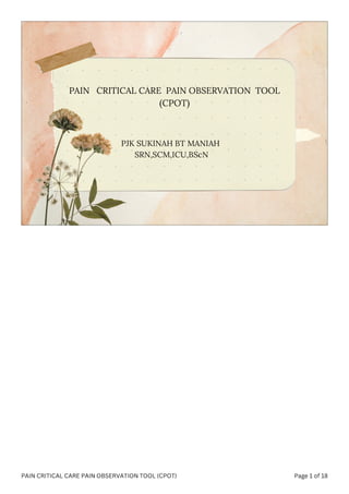 PAIN CRITICAL CARE PAIN OBSERVATION TOOL (CPOT).pdf