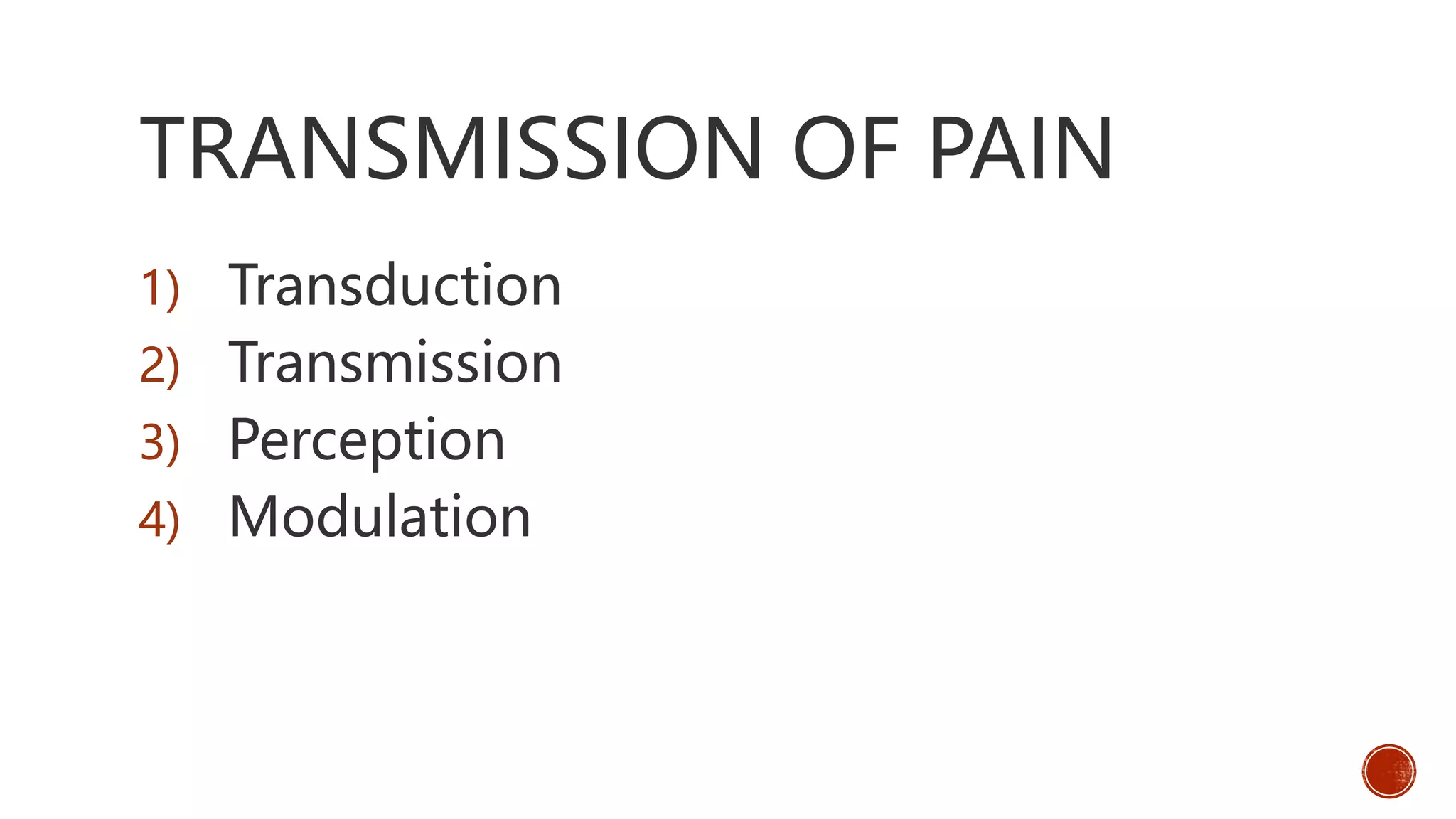 Physiology of Pain – Somatic, Visceral and referred reflexes | PPTX