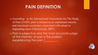 Pain Education For Nurses: Elderly Patients | PPTX