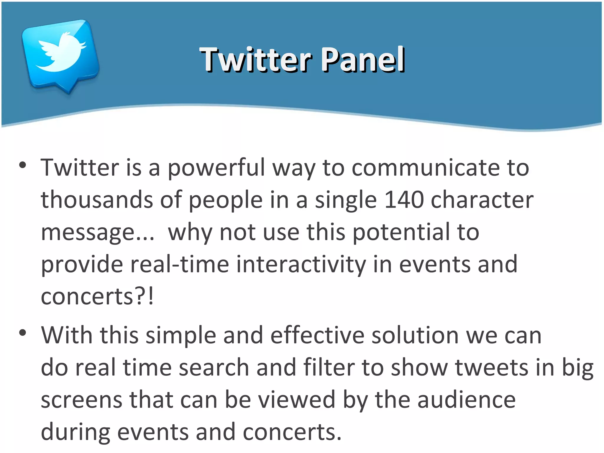 Painel twitter | PPT