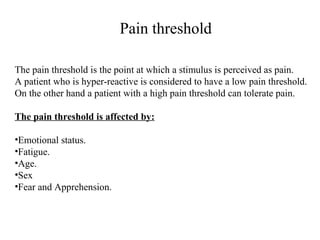 Pain | PPT