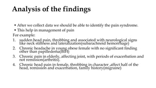 Pain from psychiatric point of view | PPTX