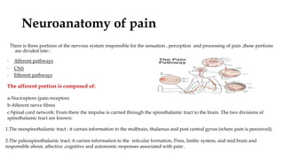 Pain from psychiatric point of view | PPTX