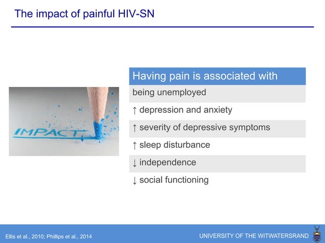 Painful HIV-associated sensory neuropathy | PDF | Brain and Nervous ...