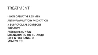 Painful arc syndrome | PPTX
