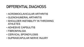 Painful arc syndrome | PPTX