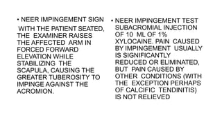 Painful arc syndrome | PPTX