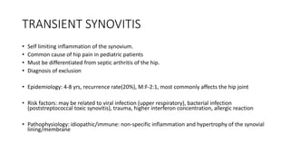 PAINFUL HIP IN CHILDREN.pptx