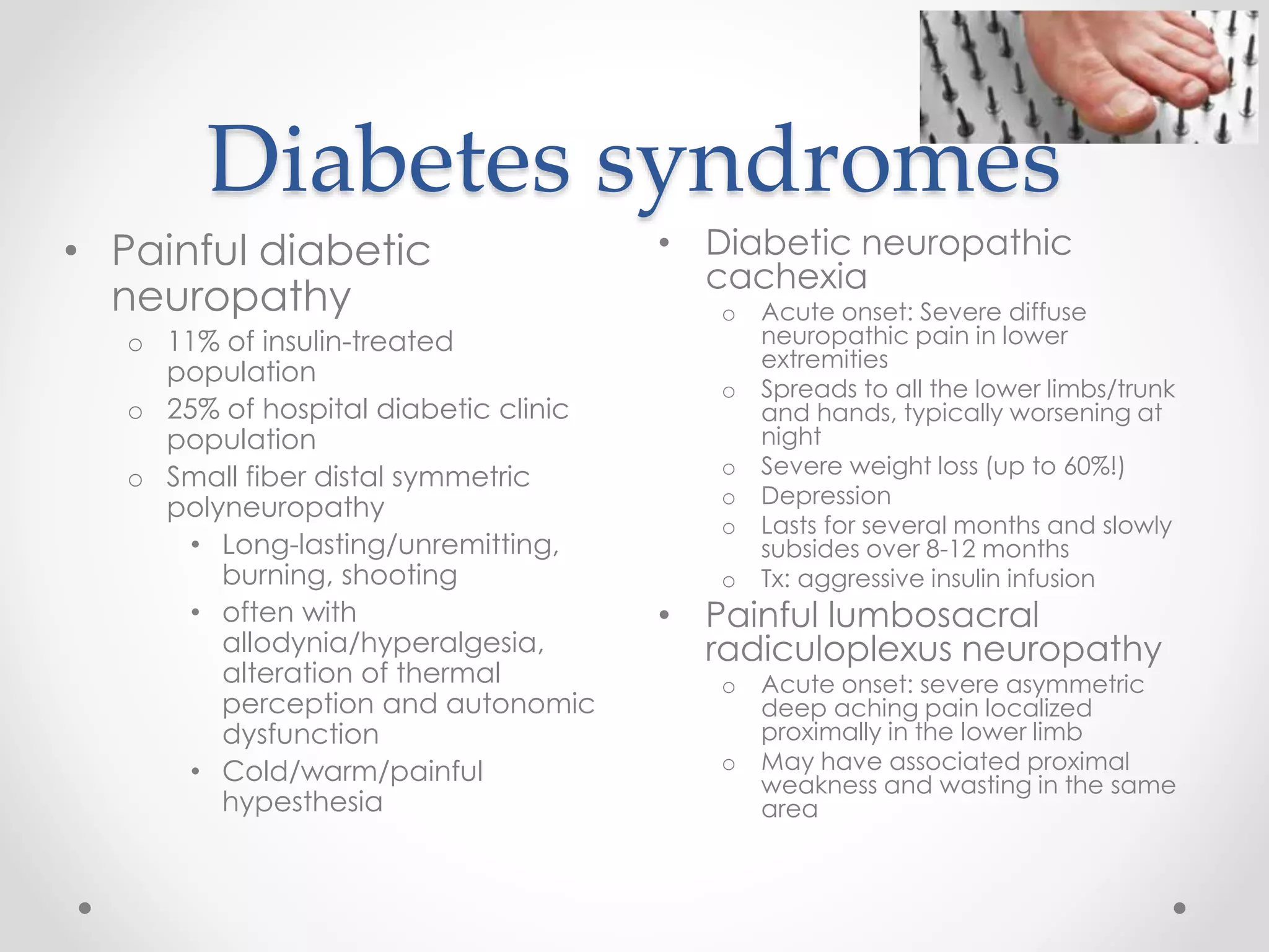 Painful peripheral neuropathy | PPTX