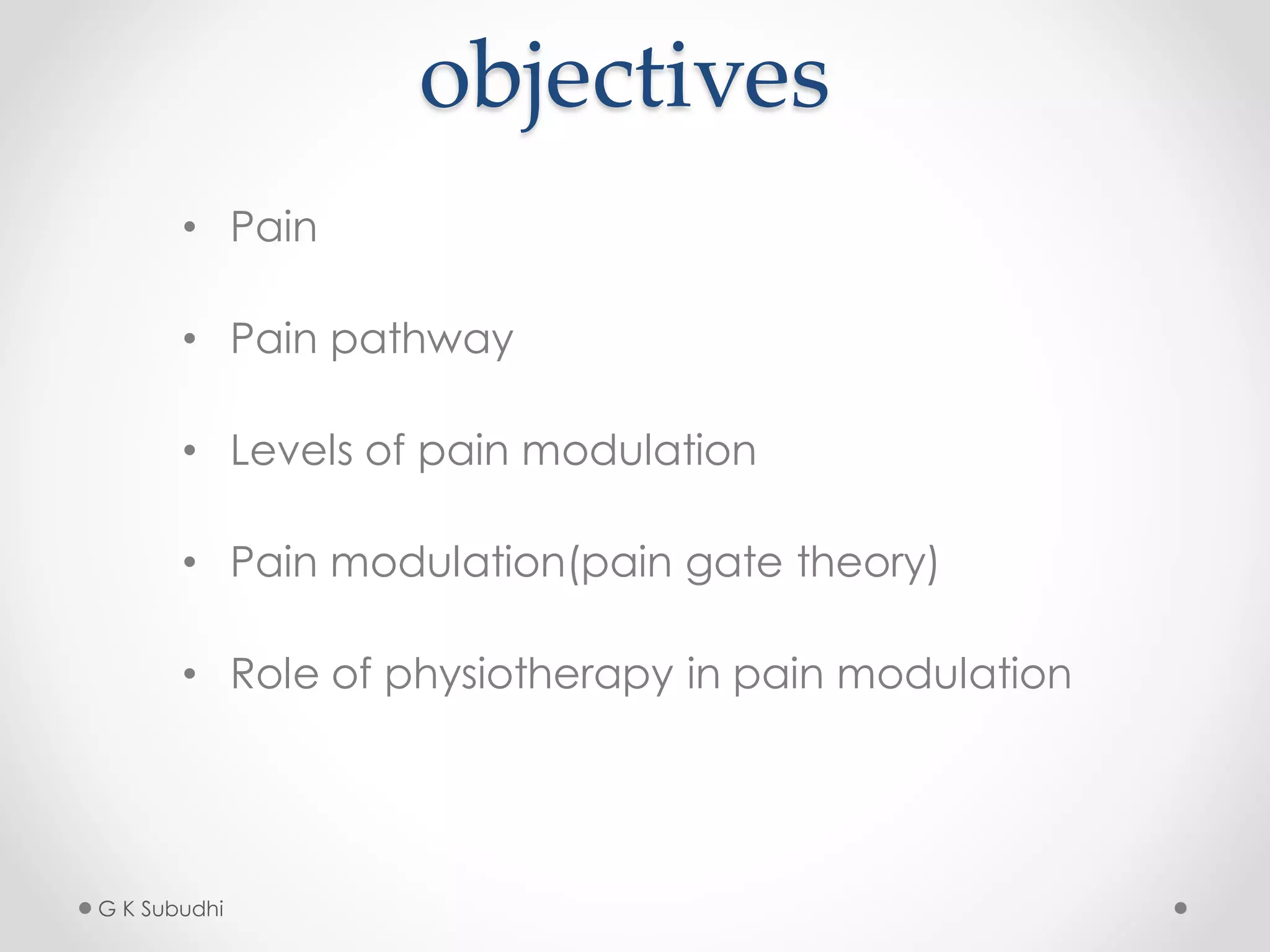 Pain gait theory | PDF