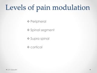 Pain gait theory | PDF