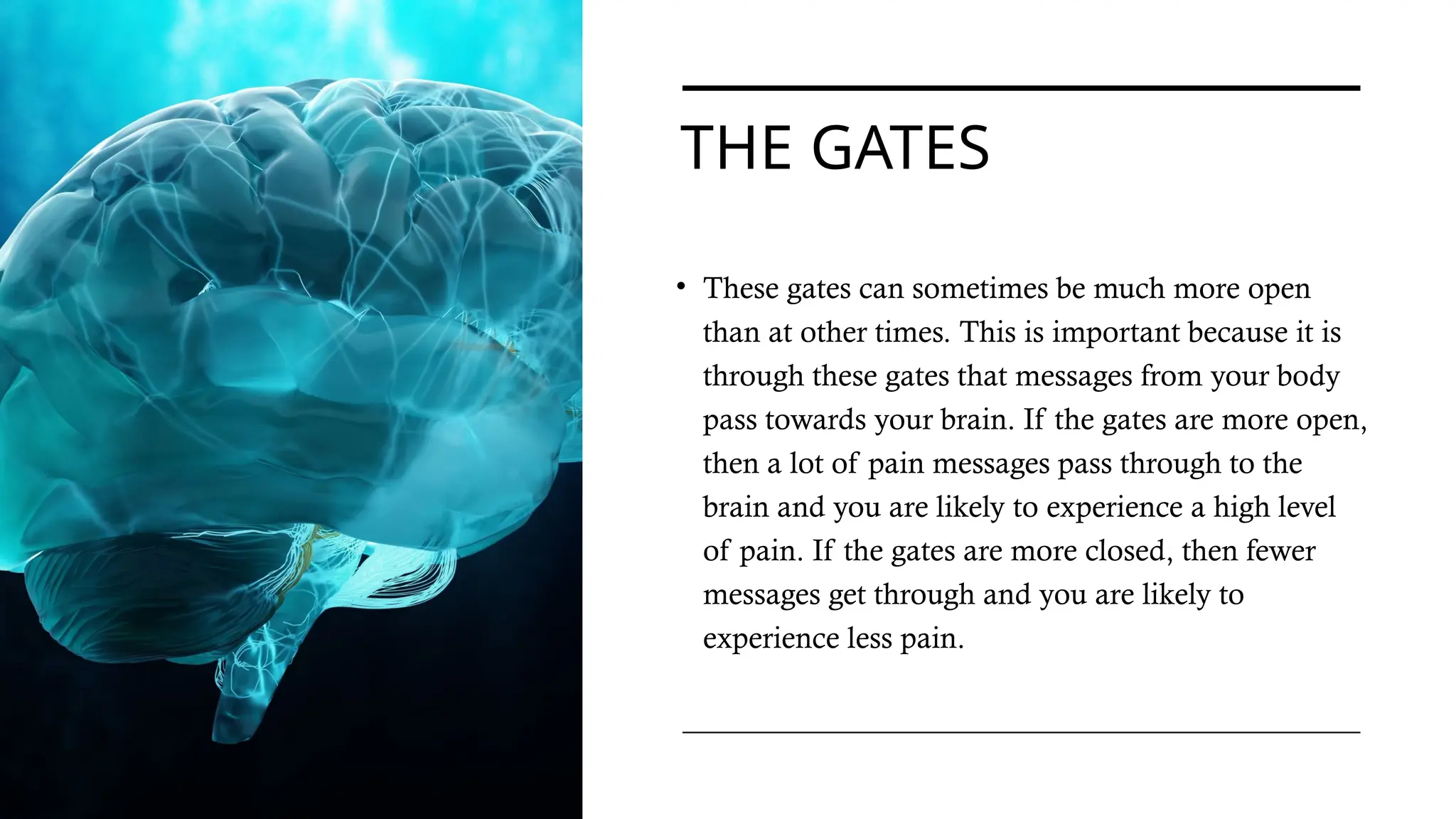 pain gait theory.pptx electrotherapy in physical therapy | PPTX