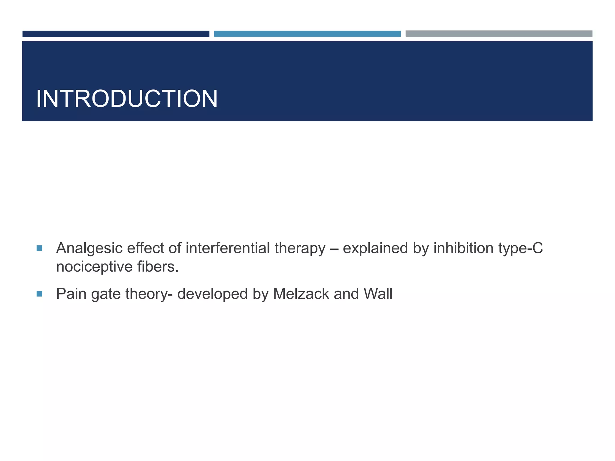 Pain gate theory | PPTX