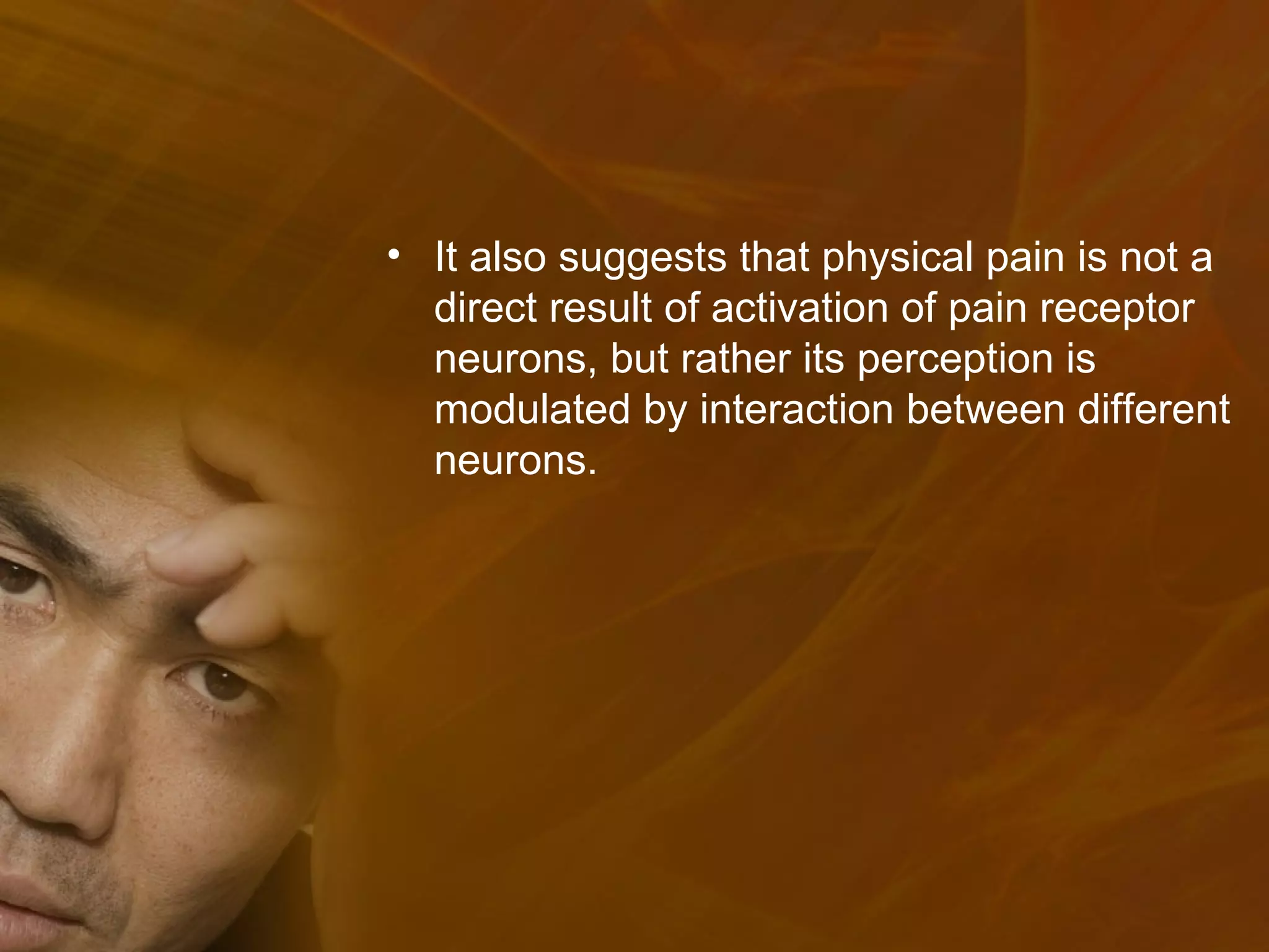 Pain gate theory | PPT