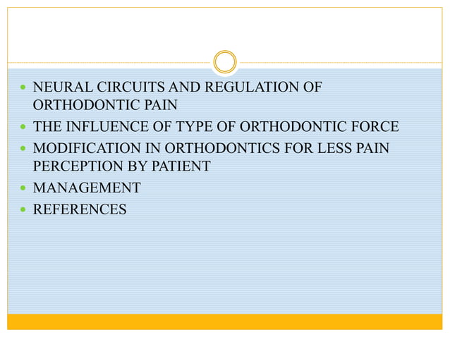 PAIN IN ORTHODONTICS seminar 10.pptx
