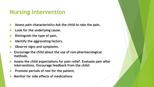Pain in Pediatric.nursing management pttx | PPT
