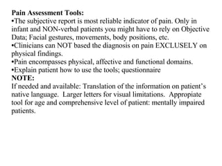 Pain Assessment Basics | PPT | Parenting Babies and Toddlers | Parenting