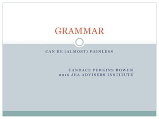 Painless grammar | PPT
