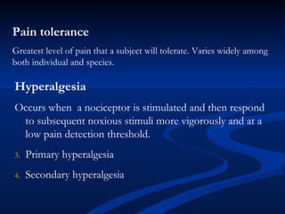 Pain management | PPT