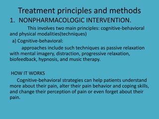 Pain management | PPTX