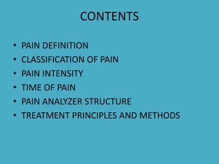 Pain management | PPT