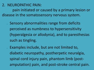 Pain management | PPTX