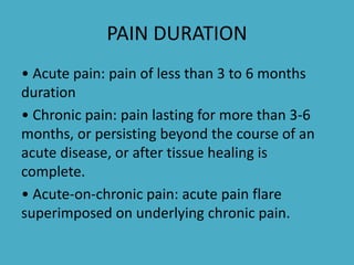 Pain management | PPTX