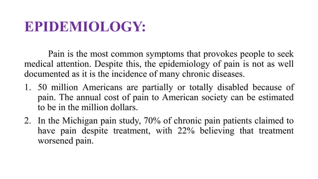 Pain pathways & Pain management for Pharm.D | PPTX