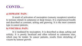Pain pathways & Pain management for Pharm.D | PPTX