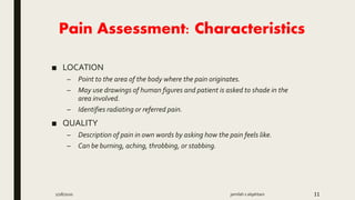 Pain management | PPTX