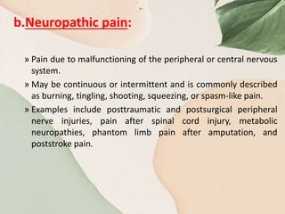 Pain management for School Age | PPT