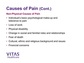 Pain management: An Interdisciplinary Approach | VITAS Healthcare | PPTX