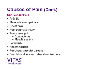 Pain management: An Interdisciplinary Approach | VITAS Healthcare | PPTX
