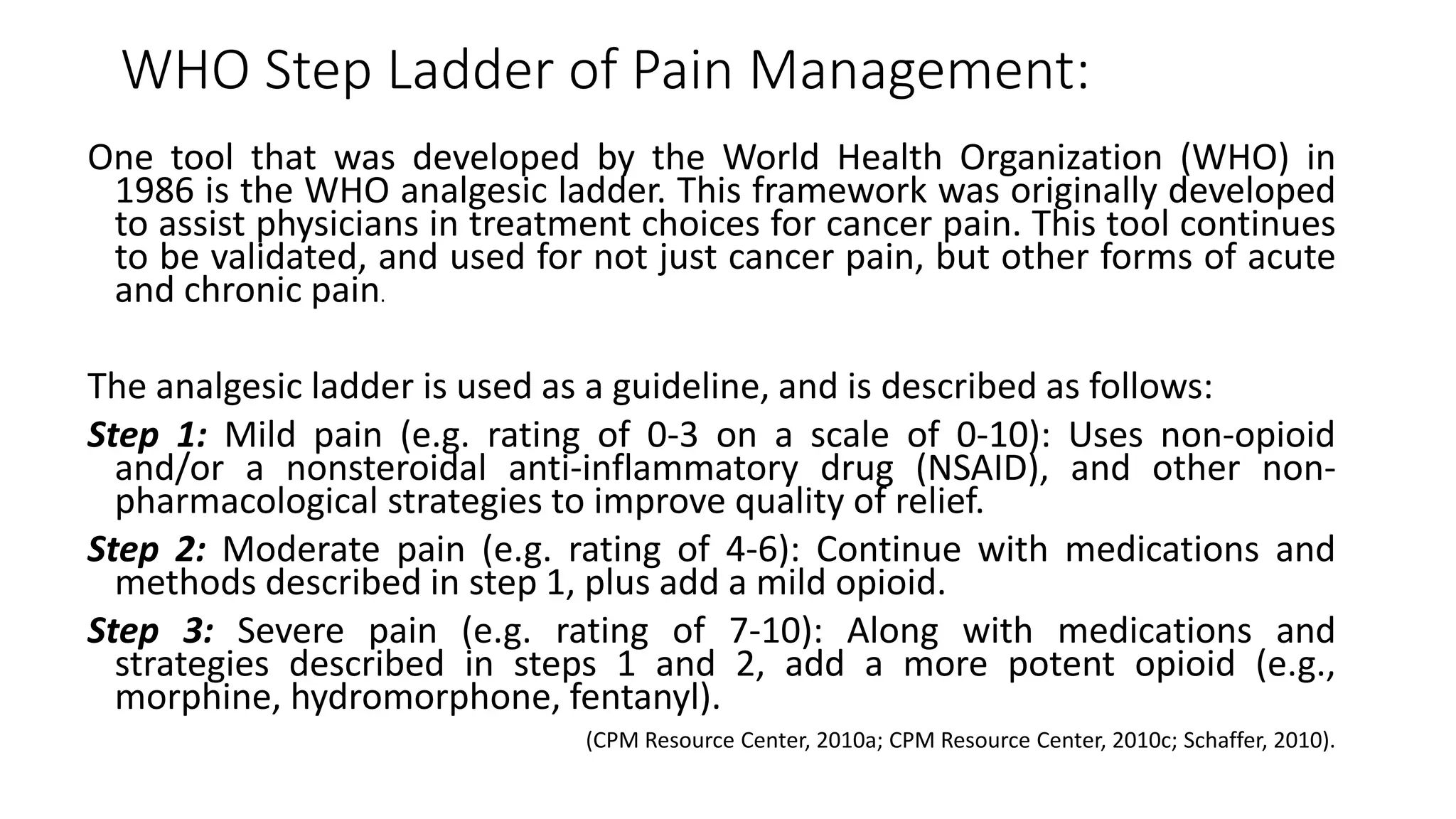 Pain management by Dr Nesar | PPTX