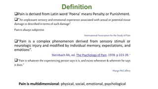 Pain management by Dr Nesar | PPTX