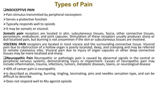 Pain management by Dr Nesar | PPTX