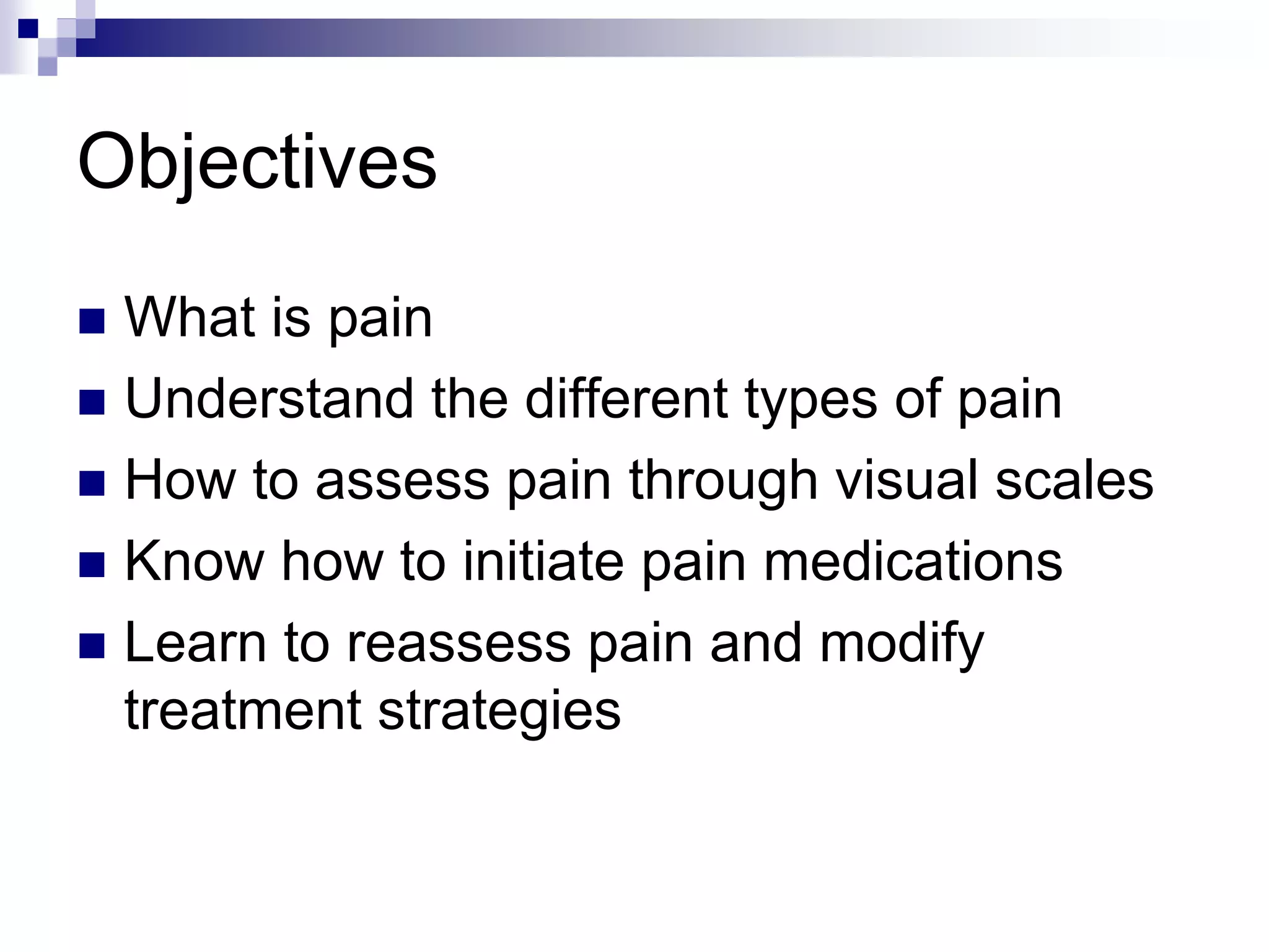Pain management in children | PPTX