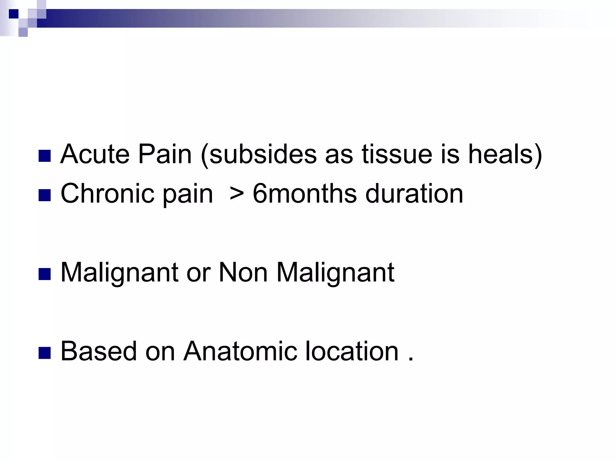 Pain management in children | PPTX