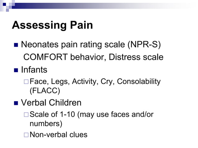 Pain management in children | PPTX | Physical Therapy | Wellness