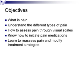 Pain management in children | PPTX