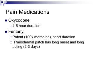 Pain management in children | PPTX
