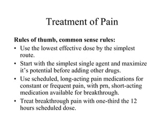 Pain management 1 | PPTX