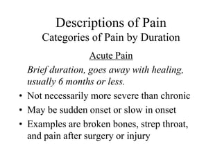 Pain management 1 | PPTX
