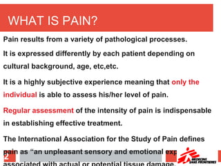 Pain management | PPTX